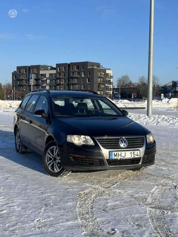 Melns Volkswagen Passat 2007 Viļņa, ar dzinēja tilpumu 1.90 L un nobraukumu 460 tūkst. km par 1699 €, foto 1 vietnē AUTOMOTO.COM.LV