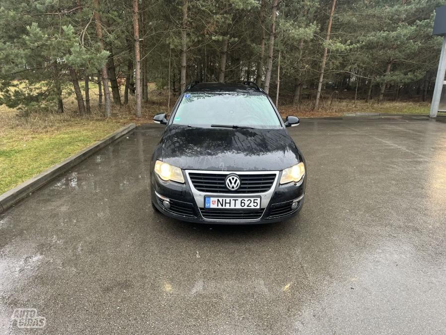 Black Volkswagen Passat 2007 in Druskininkai, with an engine capacity of 2.00 L and mileage of 511 thousand km for 990 €, photo 12 on AUTOMOTO.COM.LV