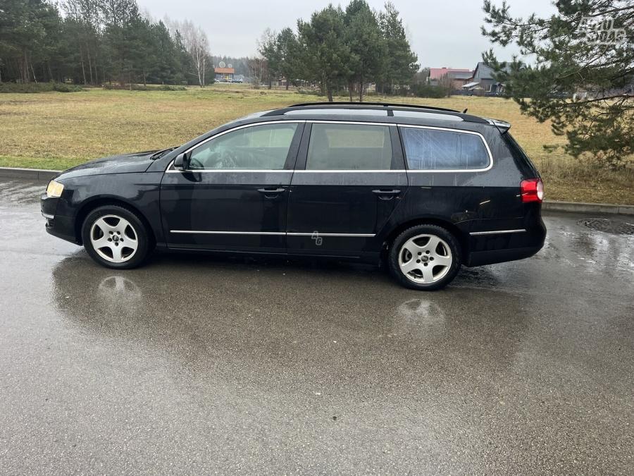 Black Volkswagen Passat 2007 in Druskininkai, with an engine capacity of 2.00 L and mileage of 511 thousand km for 990 €, photo 15 on AUTOMOTO.COM.LV