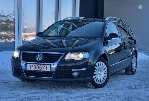Melns Volkswagen Passat 2007 Viļņa, ar dzinēja tilpumu 2.00 L un nobraukumu 299 tūkst. km par 3450 €, foto 2 vietnē AUTOMOTO.COM.LV
