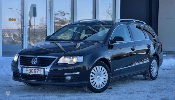 Melns Volkswagen Passat 2007 Viļņa, ar dzinēja tilpumu 2.00 L un nobraukumu 299 tūkst. km par 3450 €, foto 3 vietnē AUTOMOTO.COM.LV