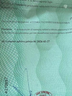 Черный Фольксваген Пассат 2007 в Вильнюс, объемом двигателя 1.97 л и пробегом 299 тыс. км за 850 €, фото 13 на AUTOMOTO.COM.LV
