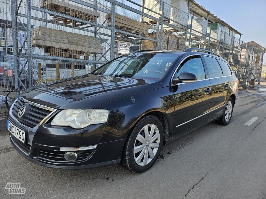 Melns Volkswagen Passat 2007 Alīta, ar dzinēja tilpumu 2.00 L un nobraukumu 371 tūkst. km par 1950 €, foto 3 vietnē AUTOMOTO.COM.LV