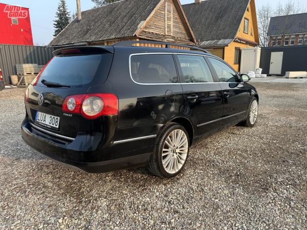 Black Volkswagen Passat 2007 in Jonava, with an engine capacity of 1.90 L and mileage of 337 thousand km for 1500 €, photo 3 on AUTOMOTO.COM.LV