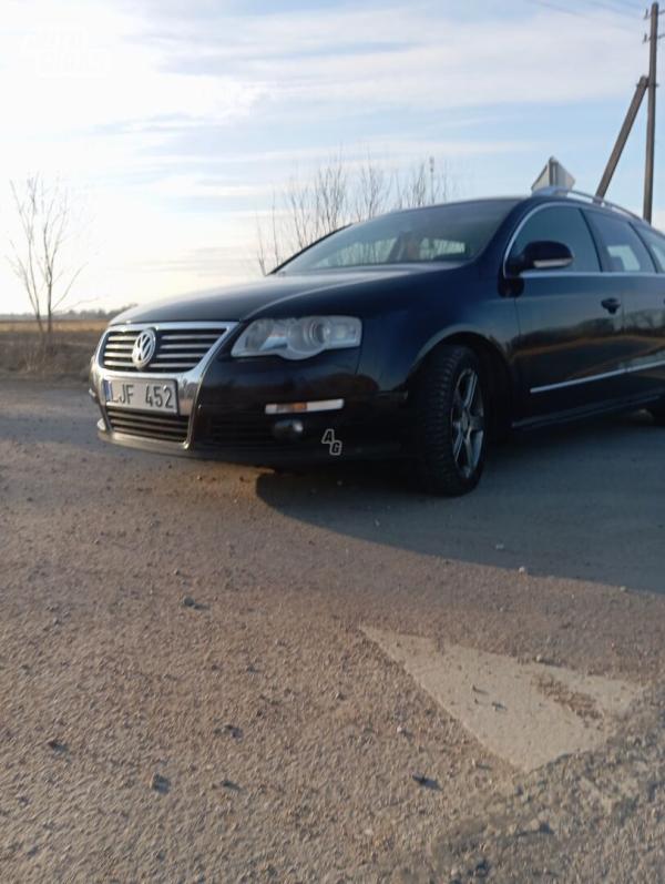 Melns Volkswagen Passat 2007 Kazlų Rūda, ar dzinēja tilpumu 2.00 L un nobraukumu 365 tūkst. km par 1150 €, foto 1 vietnē AUTOMOTO.COM.LV