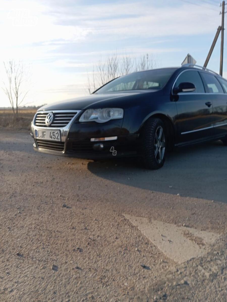 Melns Volkswagen Passat 2007 Kazlų Rūda, ar dzinēja tilpumu 2.00 L un nobraukumu 365 tūkst. km par 1150 €, foto 1 vietnē AUTOMOTO.COM.LV