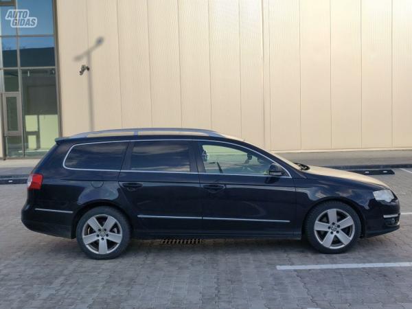 Black Volkswagen Passat 2007 in Vilnius, with an engine capacity of 2.00 L and mileage of 372 thousand km for 1850 €, photo 2 on AUTOMOTO.COM.LV
