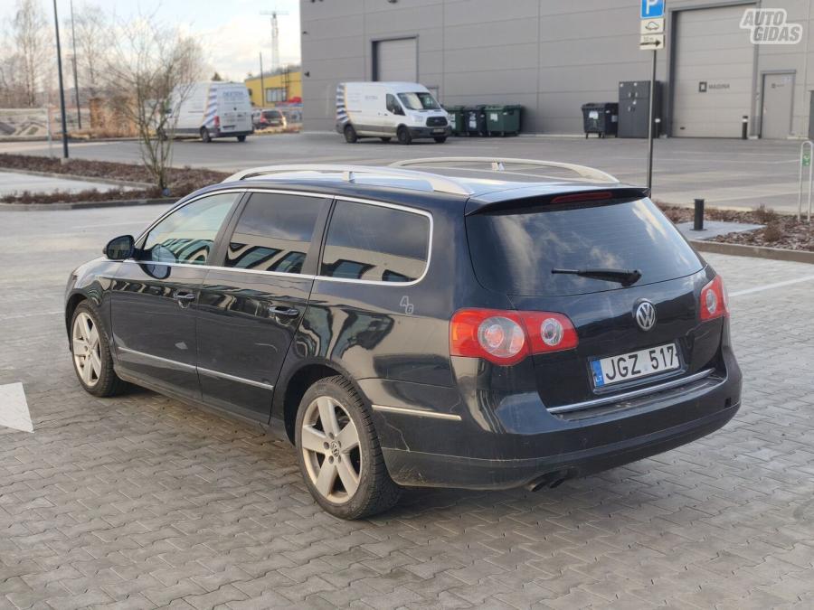 Melns Volkswagen Passat 2007 Viļņa, ar dzinēja tilpumu 2.00 L un nobraukumu 372 tūkst. km par 1850 €, foto 4 vietnē AUTOMOTO.COM.LV