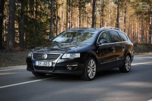Black Volkswagen Passat 2007 in Kazlu Ruda, with an engine capacity of 2.00 L and mileage of 235 thousand km for 2800 €, photo  on AUTOMOTO.COM.LV