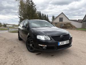Black Volkswagen Passat 2007 in Utena, with an engine capacity of 1.90 L and mileage of 380 thousand km for 1350 €, photo 5 on AUTOMOTO.COM.LV