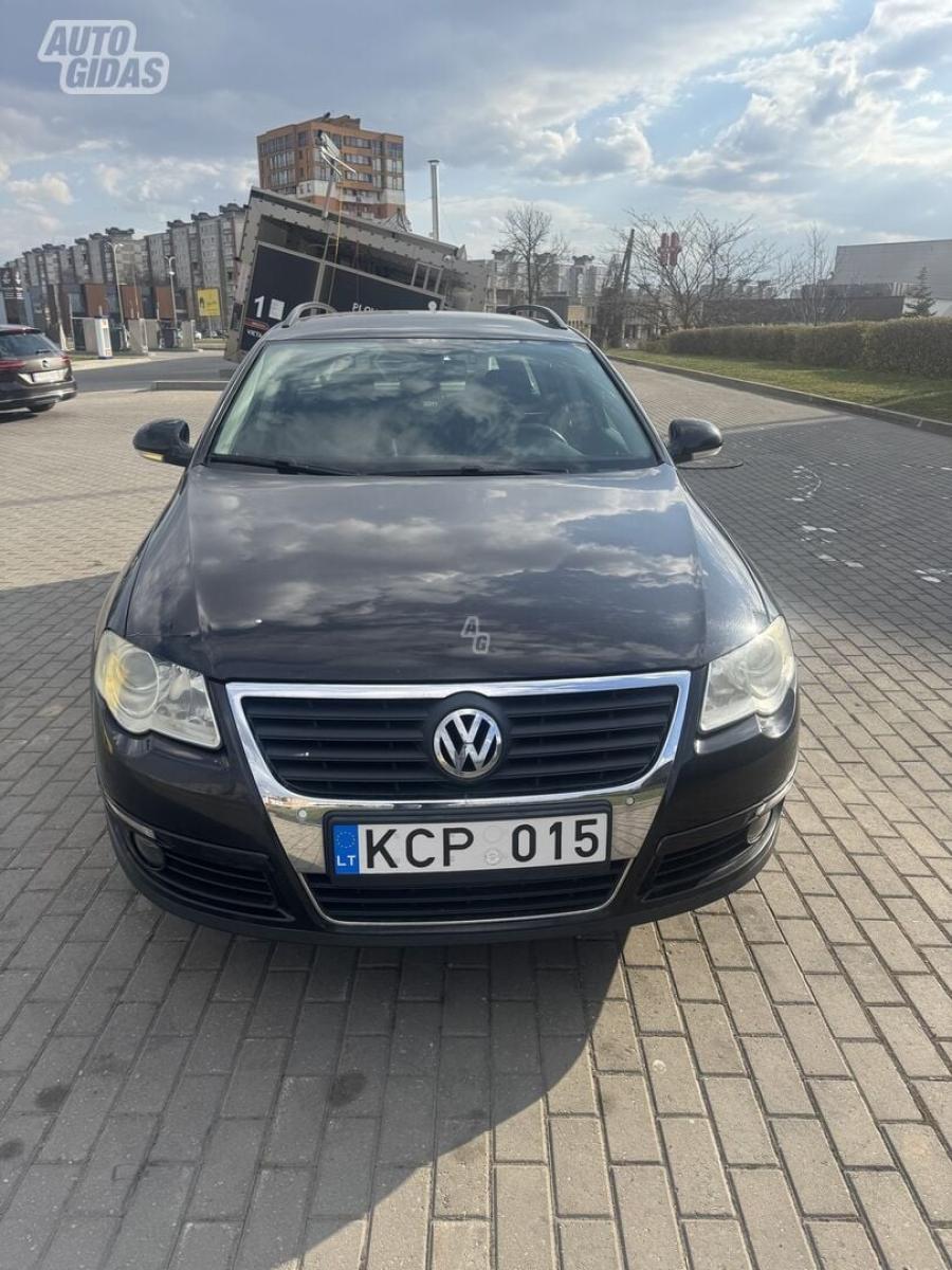 Melns Volkswagen Passat 2007 Kauņa, ar dzinēja tilpumu 2.00 L un nobraukumu 272 tūkst. km par 2150 €, foto 1 vietnē AUTOMOTO.COM.LV