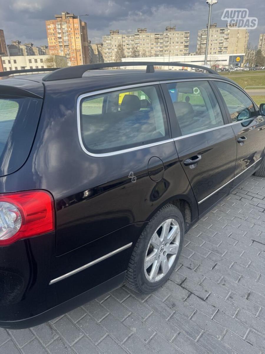 Melns Volkswagen Passat 2007 Kauņa, ar dzinēja tilpumu 2.00 L un nobraukumu 272 tūkst. km par 2150 €, foto 6 vietnē AUTOMOTO.COM.LV