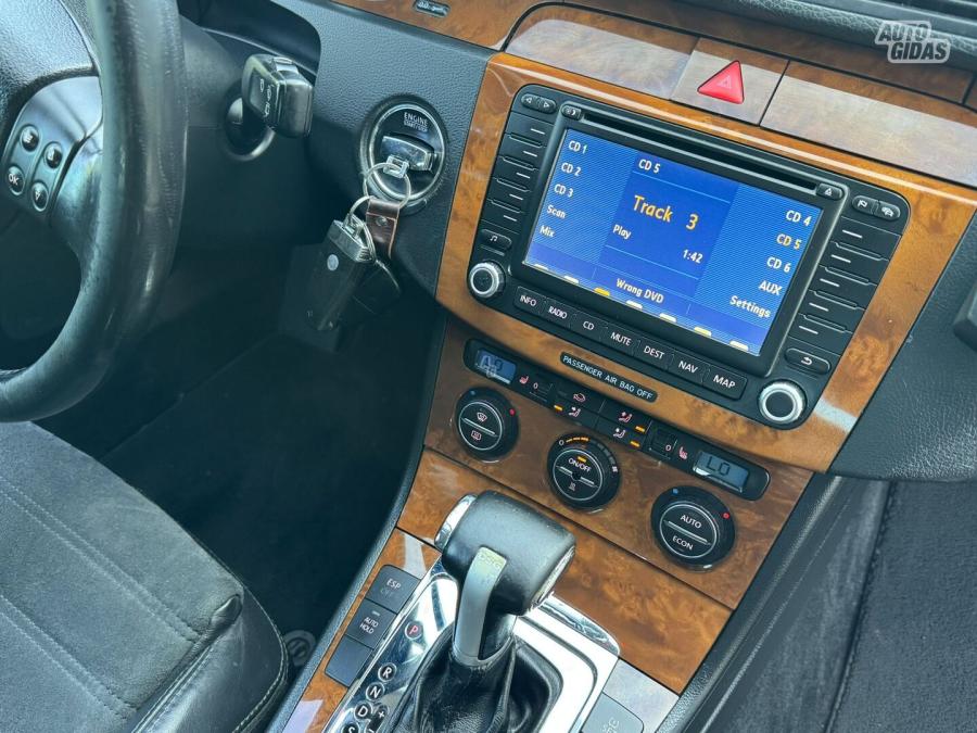 Melns Volkswagen Passat 2007 Kauņa, ar dzinēja tilpumu 2.00 L un nobraukumu 330 tūkst. km par 2100 €, foto 22 vietnē AUTOMOTO.COM.LV