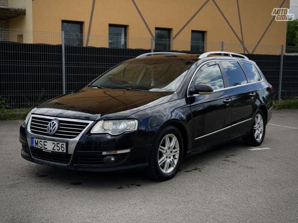 Black Volkswagen Passat 2007 in Siauliai, with an engine capacity of 2.00 L and mileage of 430 thousand km for 1499 €, photo 1 on AUTOMOTO.COM.LV
