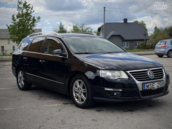 Black Volkswagen Passat 2007 in Siauliai, with an engine capacity of 2.00 L and mileage of 430 thousand km for 1499 €, photo 3 on AUTOMOTO.COM.LV
