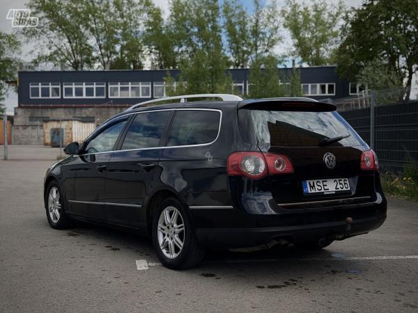Black Volkswagen Passat 2007 in Siauliai, with an engine capacity of 2.00 L and mileage of 430 thousand km for 1499 €, photo 6 on AUTOMOTO.COM.LV
