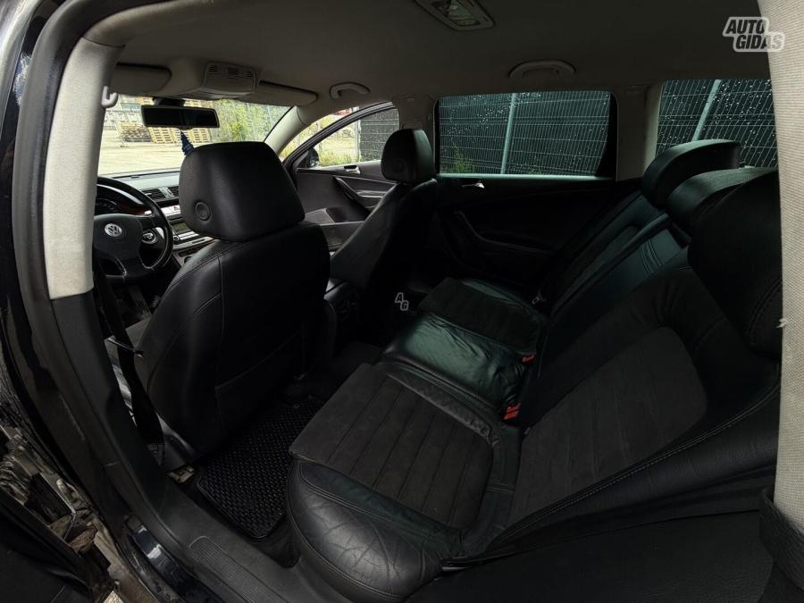 Black Volkswagen Passat 2007 in Siauliai, with an engine capacity of 2.00 L and mileage of 430 thousand km for 1499 €, photo 10 on AUTOMOTO.COM.LV