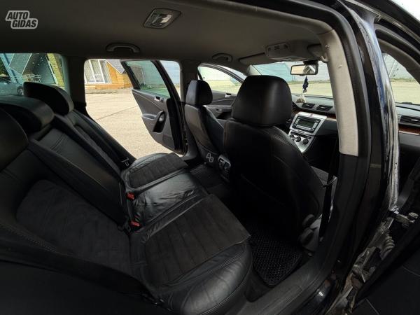 Black Volkswagen Passat 2007 in Siauliai, with an engine capacity of 2.00 L and mileage of 430 thousand km for 1499 €, photo 10 on AUTOMOTO.COM.LV