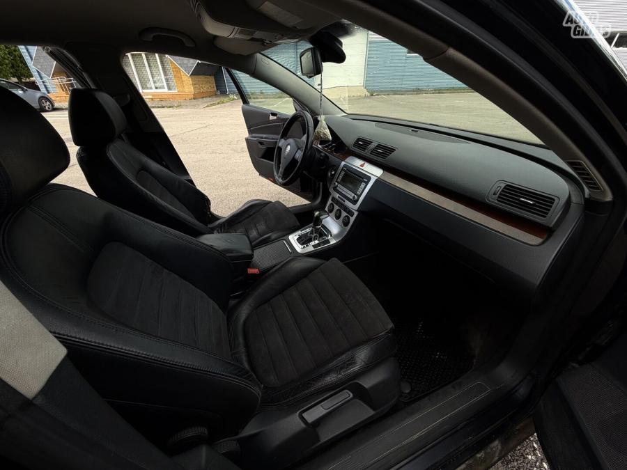 Black Volkswagen Passat 2007 in Siauliai, with an engine capacity of 2.00 L and mileage of 430 thousand km for 1499 €, photo 12 on AUTOMOTO.COM.LV