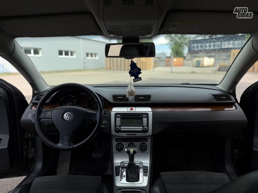 Black Volkswagen Passat 2007 in Siauliai, with an engine capacity of 2.00 L and mileage of 430 thousand km for 1499 €, photo 13 on AUTOMOTO.COM.LV