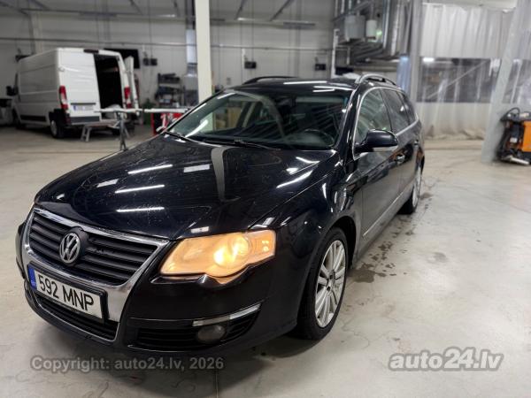 Black Volkswagen Passat 2007 in Tallinn, with an engine capacity of 2.00 L and mileage of 0 thousand km for 899 €, photo 1 on AUTOMOTO.COM.LV