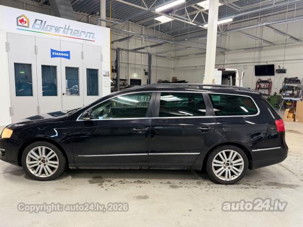 Black Volkswagen Passat 2007 in Tallinn, with an engine capacity of 2.00 L and mileage of 0 thousand km for 899 €, photo 2 on AUTOMOTO.COM.LV