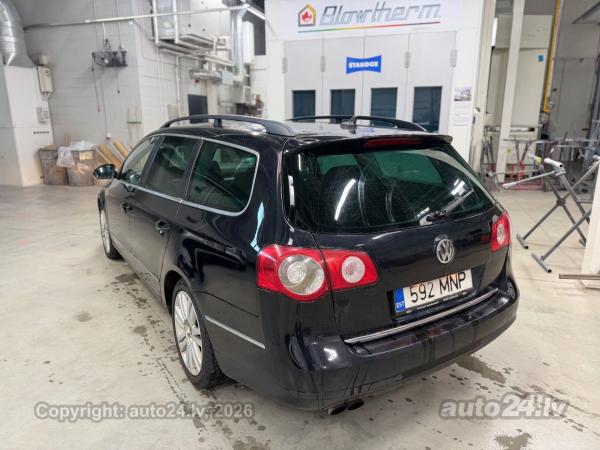 Black Volkswagen Passat 2007 in Tallinn, with an engine capacity of 2.00 L and mileage of 0 thousand km for 899 €, photo 3 on AUTOMOTO.COM.LV