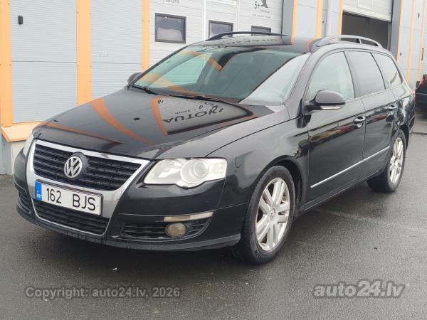 Black Volkswagen Passat 2007 in Tartu, with an engine capacity of 2.00 L and mileage of 446 thousand km for 1690 €, photo 1 on AUTOMOTO.COM.LV
