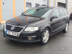 Black Volkswagen Passat 2007 in Tartu, with an engine capacity of 2.00 L and mileage of 446 thousand km for 1690 €, photo  on AUTOMOTO.COM.LV