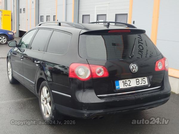 Black Volkswagen Passat 2007 in Tartu, with an engine capacity of 2.00 L and mileage of 446 thousand km for 1690 €, photo 4 on AUTOMOTO.COM.LV