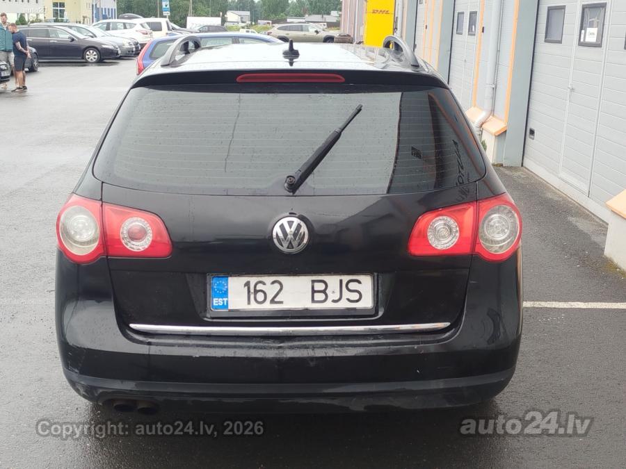 Black Volkswagen Passat 2007 in Tartu, with an engine capacity of 2.00 L and mileage of 446 thousand km for 1690 €, photo 6 on AUTOMOTO.COM.LV