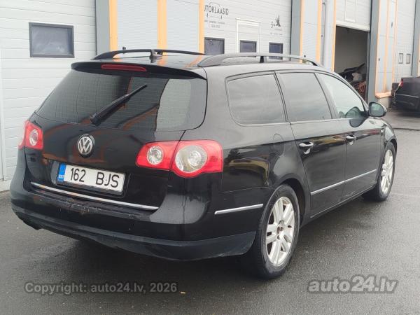 Black Volkswagen Passat 2007 in Tartu, with an engine capacity of 2.00 L and mileage of 446 thousand km for 1690 €, photo 6 on AUTOMOTO.COM.LV
