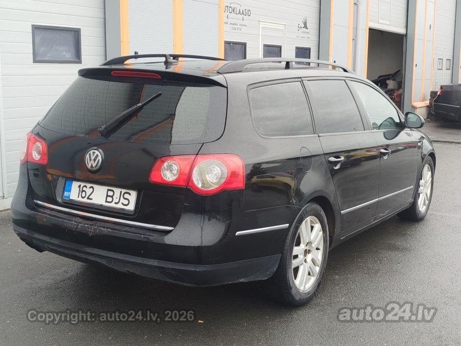 Black Volkswagen Passat 2007 in Tartu, with an engine capacity of 2.00 L and mileage of 446 thousand km for 1690 €, photo 7 on AUTOMOTO.COM.LV