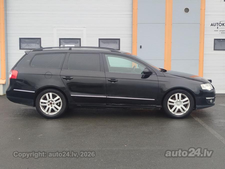 Black Volkswagen Passat 2007 in Tartu, with an engine capacity of 2.00 L and mileage of 446 thousand km for 1690 €, photo 9 on AUTOMOTO.COM.LV