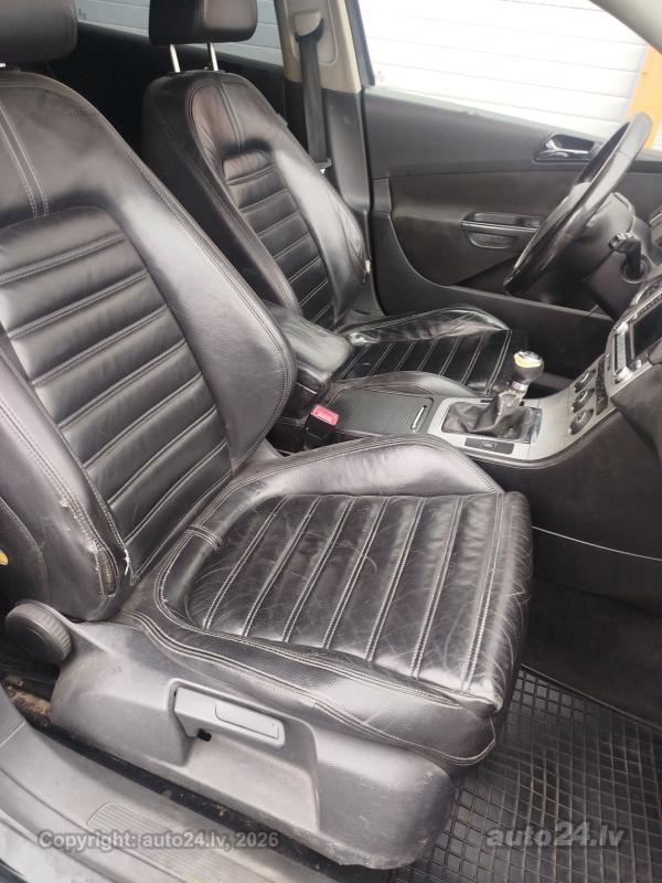 Black Volkswagen Passat 2007 in Tartu, with an engine capacity of 2.00 L and mileage of 446 thousand km for 1690 €, photo 10 on AUTOMOTO.COM.LV