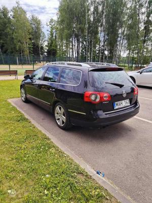 Черный Фольксваген Пассат 2007 в Плунге, объемом двигателя 2.00 л и пробегом 282 тыс. км за 2000 €, фото 6 на AUTOMOTO.COM.LV