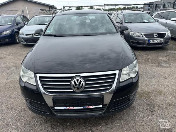 Black Volkswagen Passat 2007 in Kaunas, with an engine capacity of 2.00 L and mileage of 271 thousand km for 2390 €, photo 6 on AUTOMOTO.COM.LV