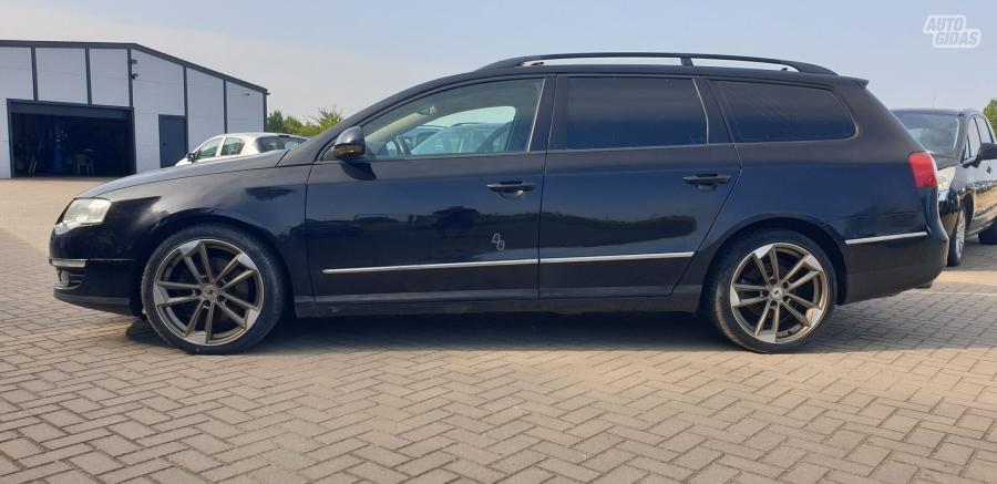 Melns Volkswagen Passat 2007 Kėdainiai, ar dzinēja tilpumu 2.00 L un nobraukumu 297 tūkst. km par 2350 €, foto 1 vietnē AUTOMOTO.COM.LV