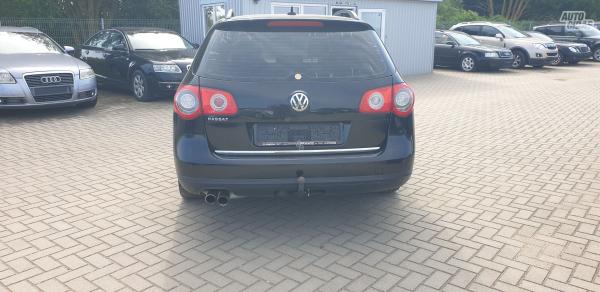 Black Volkswagen Passat 2007 in Kedainiai, with an engine capacity of 2.00 L and mileage of 297 thousand km for 2350 €, photo 8 on AUTOMOTO.COM.LV