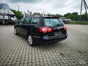 Black Volkswagen Passat 2007 in Radviliskis, with an engine capacity of 2.00 L and mileage of 170 thousand km for 3450 €, photo 4 on AUTOMOTO.COM.LV