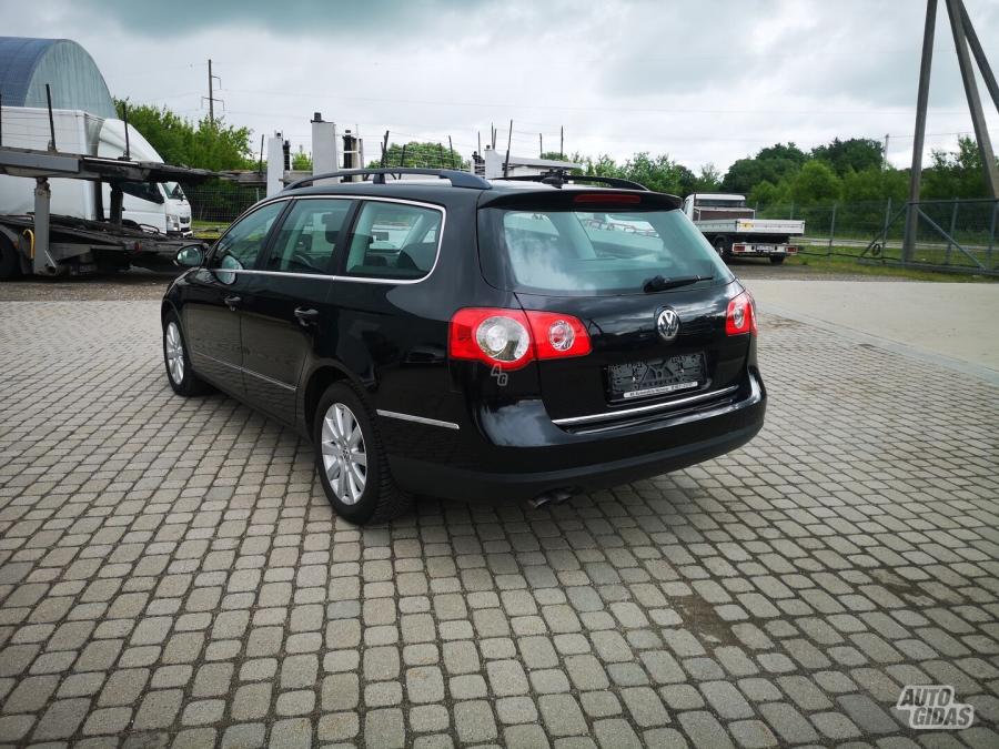 Black Volkswagen Passat 2007 in Radviliskis, with an engine capacity of 2.00 L and mileage of 170 thousand km for 3450 €, photo 4 on AUTOMOTO.COM.LV