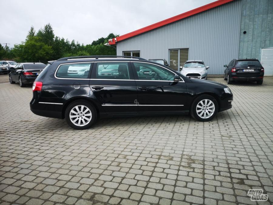 Black Volkswagen Passat 2007 in Radviliskis, with an engine capacity of 2.00 L and mileage of 170 thousand km for 3450 €, photo 6 on AUTOMOTO.COM.LV