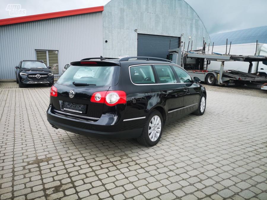 Black Volkswagen Passat 2007 in Radviliskis, with an engine capacity of 2.00 L and mileage of 170 thousand km for 3450 €, photo 7 on AUTOMOTO.COM.LV