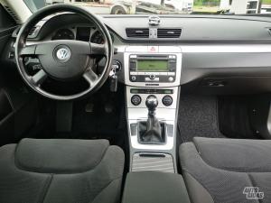 Black Volkswagen Passat 2007 in Radviliskis, with an engine capacity of 2.00 L and mileage of 170 thousand km for 3450 €, photo 12 on AUTOMOTO.COM.LV