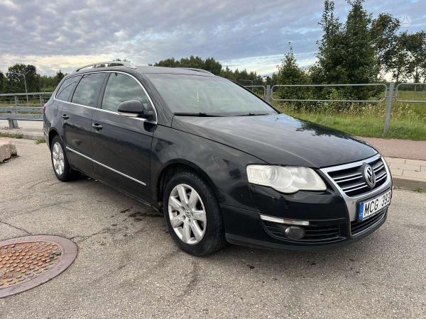 Melns Volkswagen Passat 2007 Viļņa, ar dzinēja tilpumu 1.97 L un nobraukumu 410 tūkst. km par 1400 €, foto 3 vietnē AUTOMOTO.COM.LV