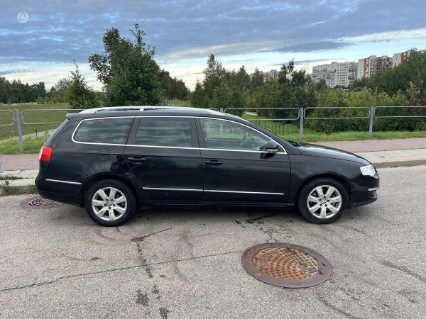 Melns Volkswagen Passat 2007 Viļņa, ar dzinēja tilpumu 1.97 L un nobraukumu 410 tūkst. km par 1400 €, foto 4 vietnē AUTOMOTO.COM.LV
