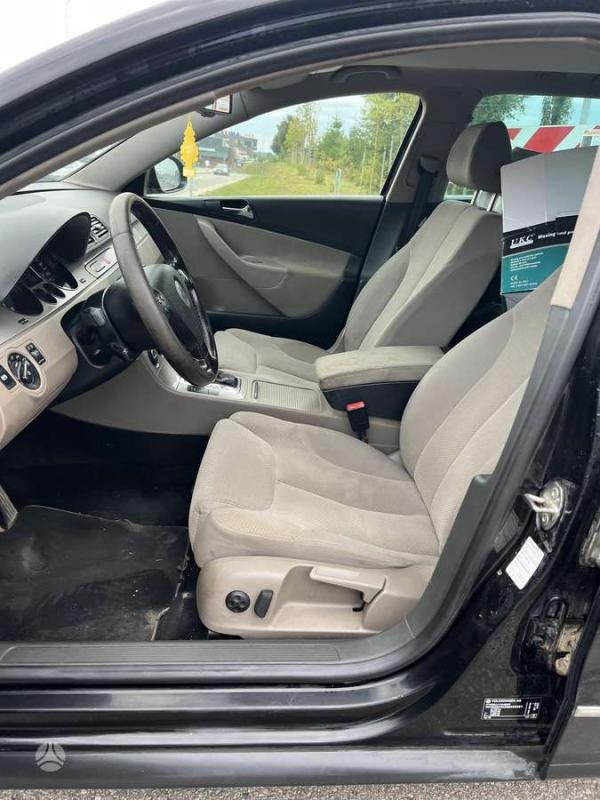 Melns Volkswagen Passat 2007 Viļņa, ar dzinēja tilpumu 1.97 L un nobraukumu 410 tūkst. km par 1400 €, foto 9 vietnē AUTOMOTO.COM.LV