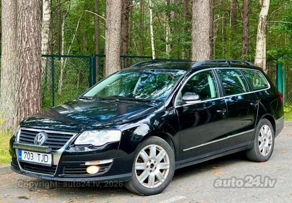 Melns Volkswagen Passat 2007 Tallina, ar dzinēja tilpumu 2.00 L un nobraukumu 0 tūkst. km par 1490 €, foto 1 vietnē AUTOMOTO.COM.LV