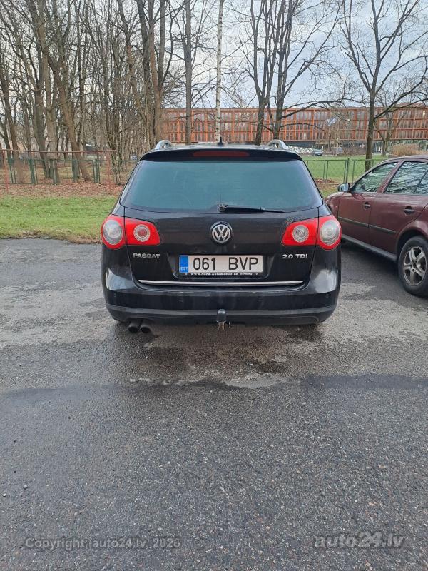 Black Volkswagen Passat 2007 in Narva, with an engine capacity of 2.00 L and mileage of 275 thousand km for 1700 €, photo 6 on AUTOMOTO.COM.LV