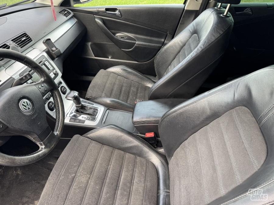 Melns Volkswagen Passat 2007 Šauļi, ar dzinēja tilpumu 2.00 L un nobraukumu 377 tūkst. km par 1499 €, foto 10 vietnē AUTOMOTO.COM.LV